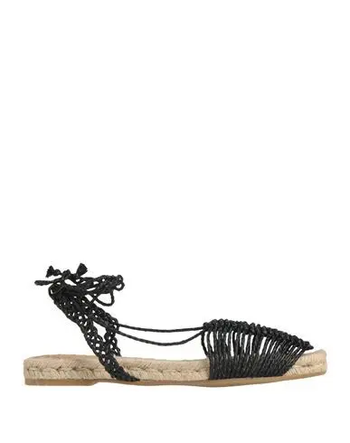 CastaÑer Espadrille Sandals - Black