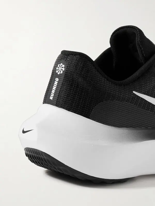 Nike Zoom Fly 5 Rubber-trimmed Mesh Sneakers - Black