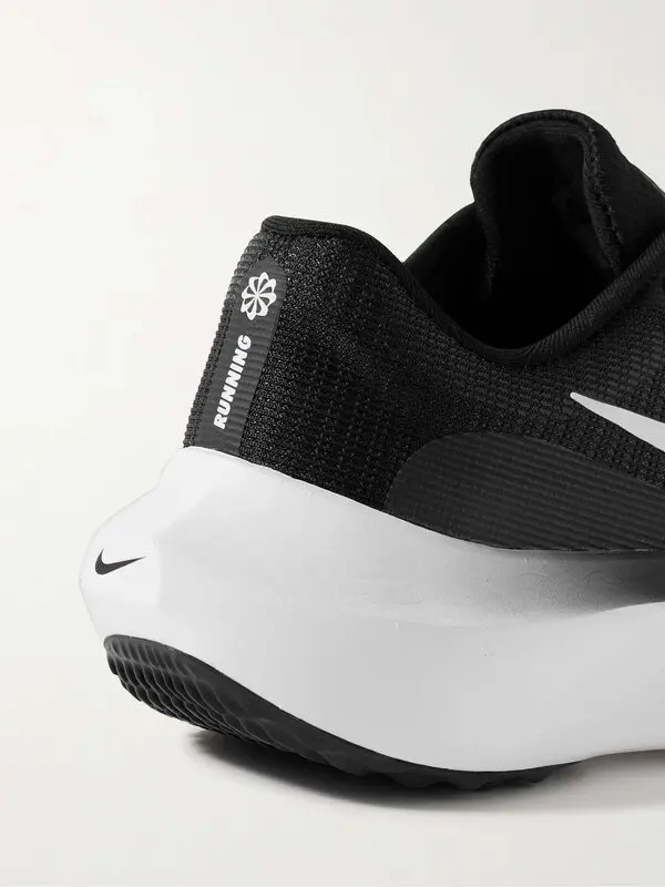 Nike Zoom Fly 5 Rubber-trimmed Mesh Sneakers - Black