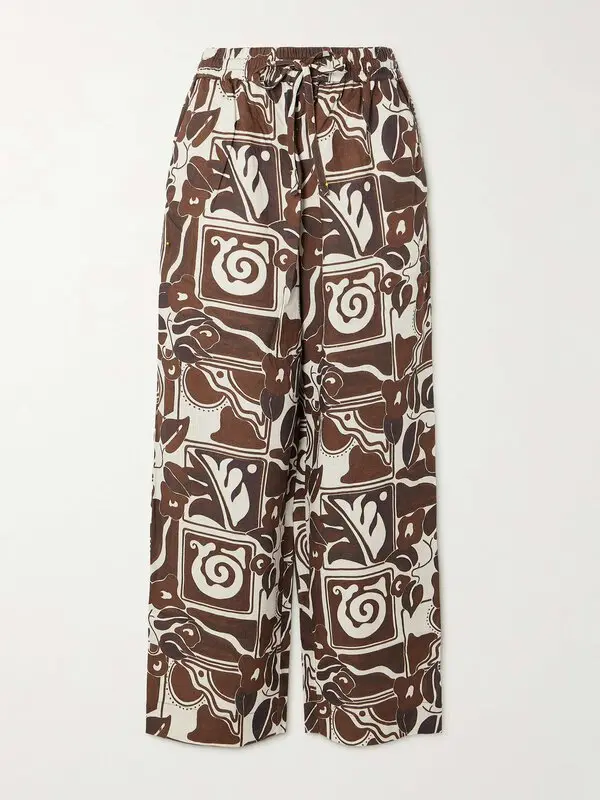 Mara Hoffman Jackie Printed Hemp Pants