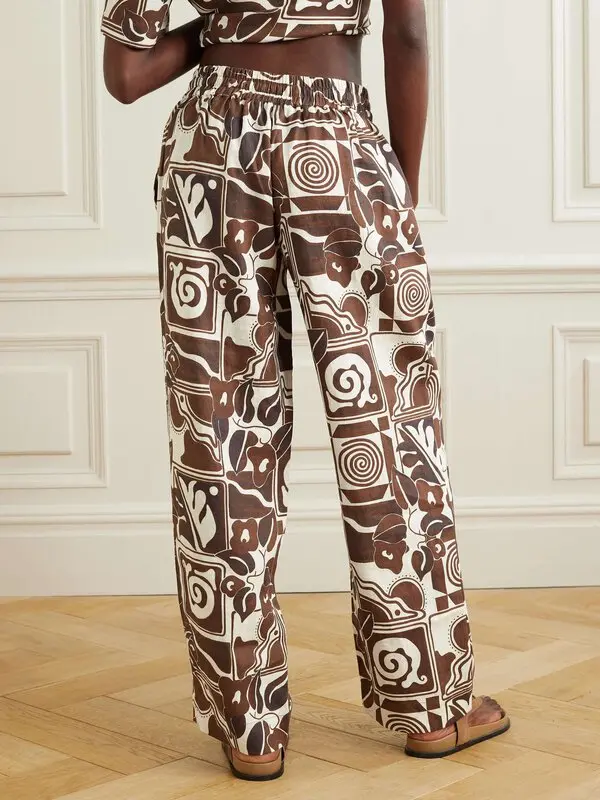 Mara Hoffman Jackie Printed Hemp Pants