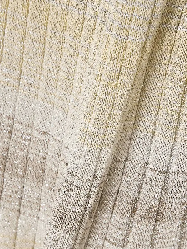 Missoni One-shoulder Ribbed-knit Top