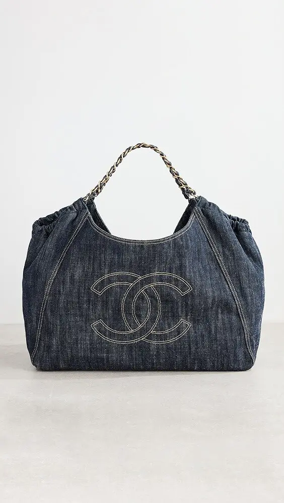 Chanel Denim Timeless Cc Tote