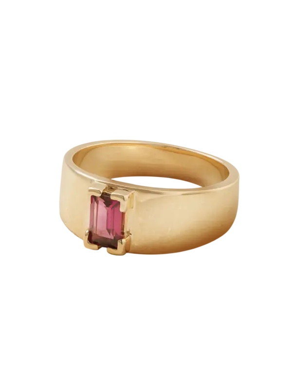 MELISSA JOY MANNING 14-karat Recycled Rhodolite Ring - Gold