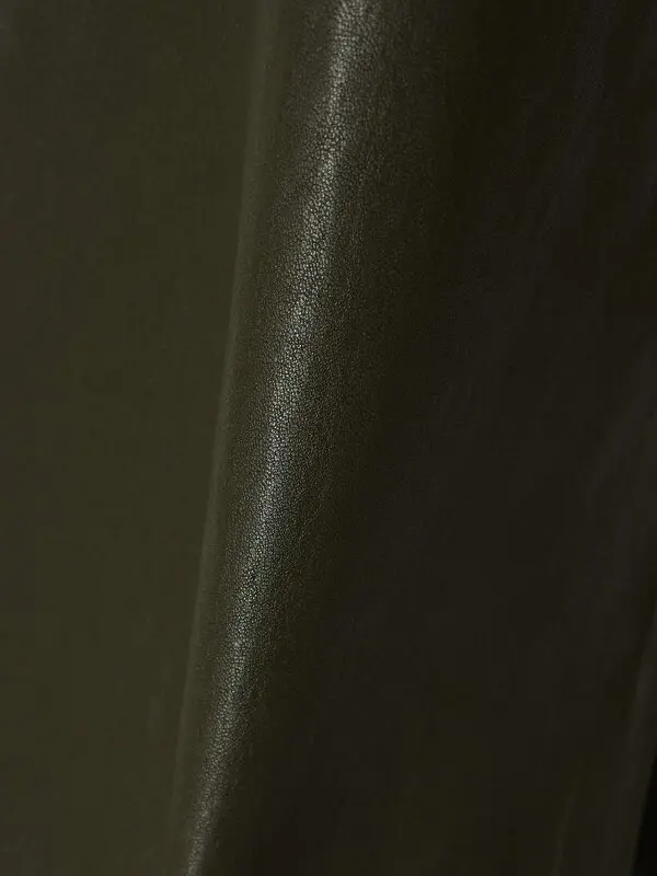 Sprwmn Leather Wide-leg Cargo Trousers