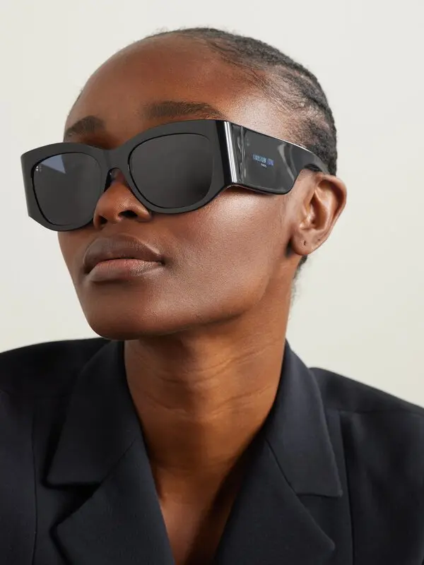 Dior Diornuit S1i D-frame Sunglasses - Black