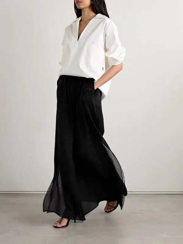 Max Mara Jedy Embellished Maxi Skirt