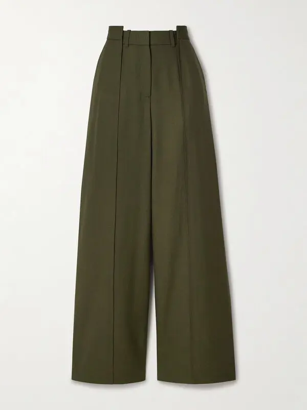 JASON WU Asymmetric Paneled Wide-leg Pants