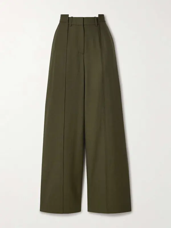 JASON WU Asymmetric Paneled Wide-leg Pants