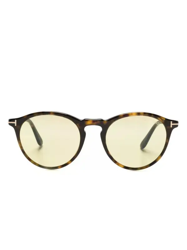 TOM FORD Arelie Pantos-frame Sunglasses - Brown