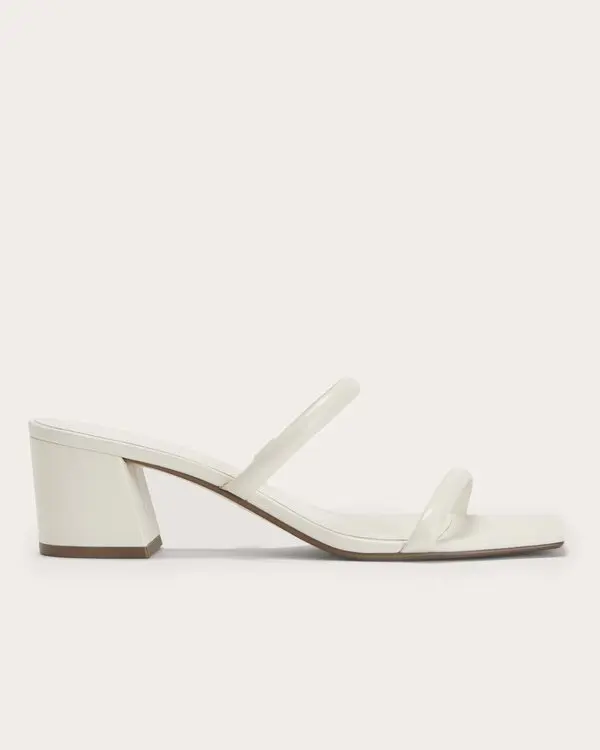 Everlane Double Strap Heel - Canvas