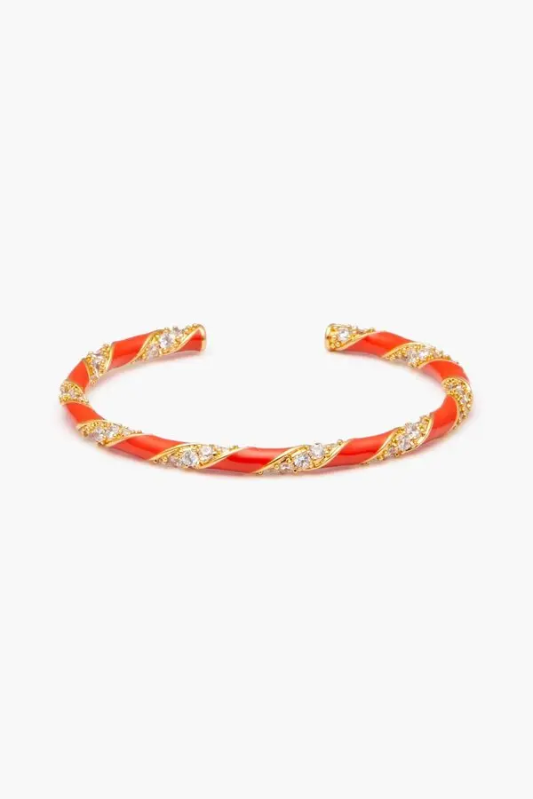 Zimmermann Gold-tone Bangle - Red