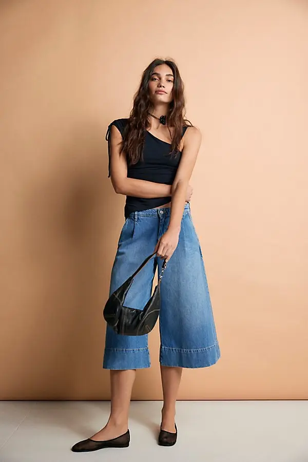 Free People We The Free Roma Trouser Crop Jeans