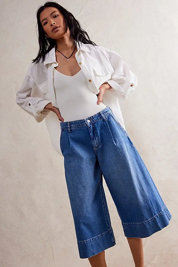 Free People We The Free Roma Trouser Crop Jeans