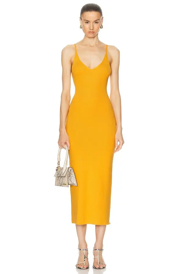 Sablyn Fitted Knit Dress In Marzipan - 70% Off | Editorialist