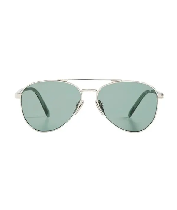 Prada Aviator Sunglasses - Silver