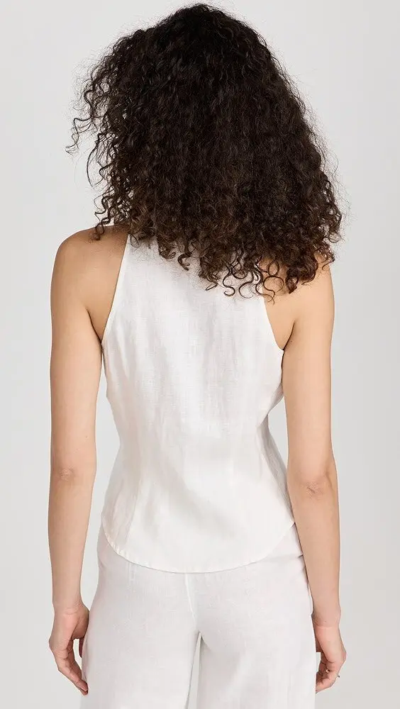 HEVRON Sloan Vest - White