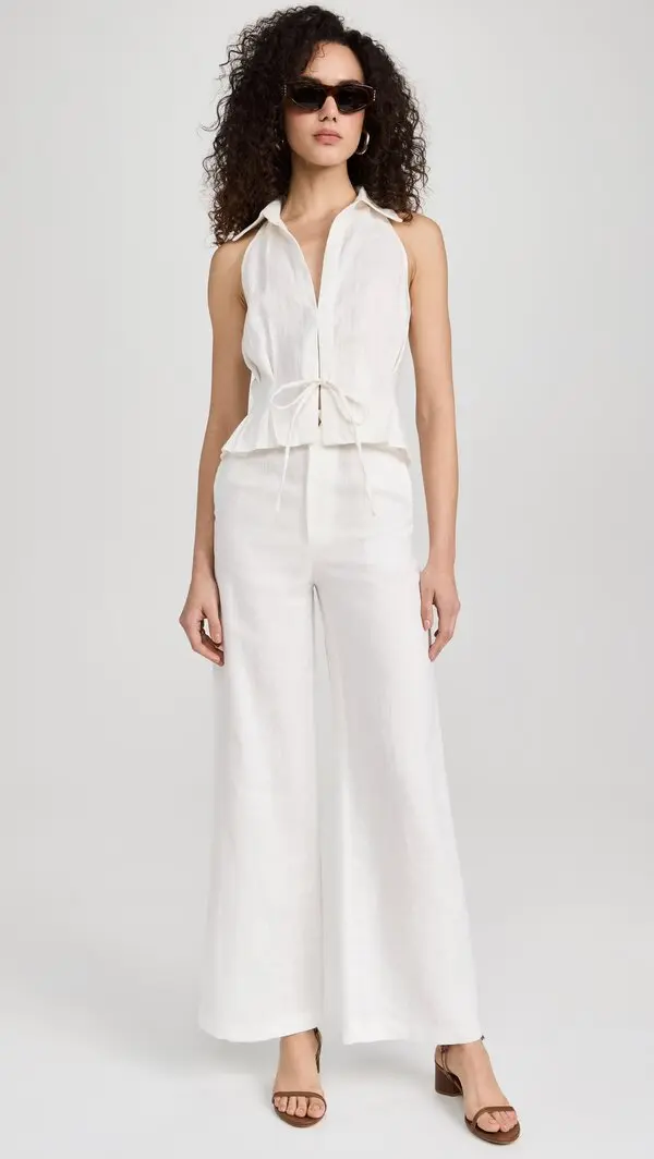 HEVRON Sloan Vest - White