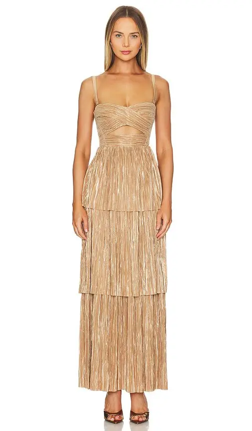 Sabina Musayev Kyra Dress In Pecan - 30% Off | Editorialist
