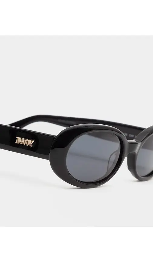 DMY STUDIOS Valentina Sunglasses - Black & Grey