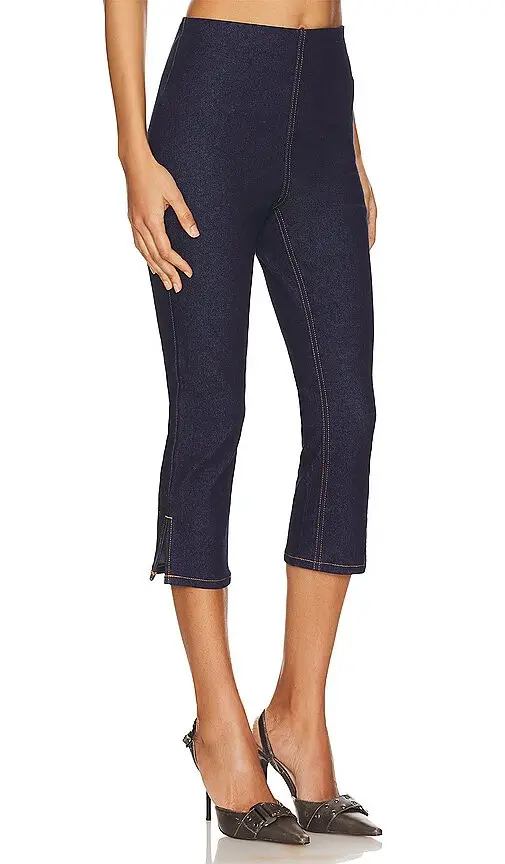 EB DENIM Split Hem Capri Jeans