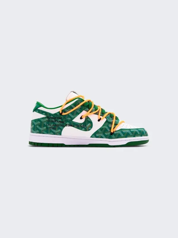 THE SURGEON Dunk University Goyard Lux Sneakers - Pine