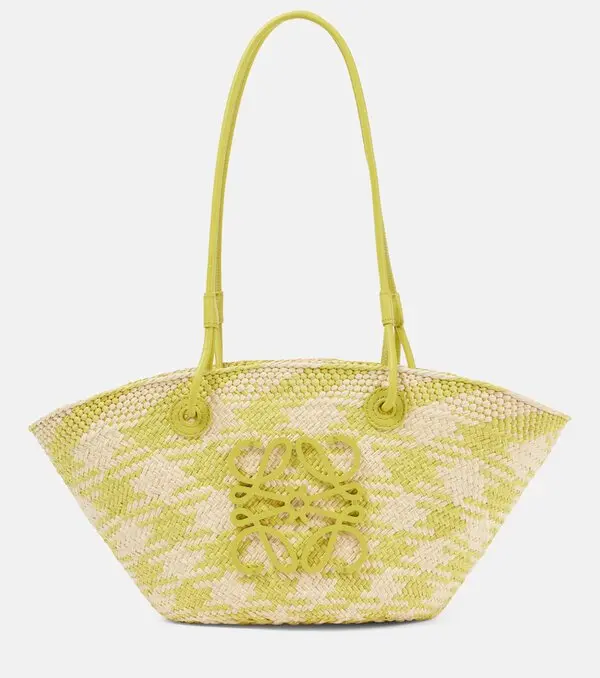 Loewe Anagram Basket Bag Yellow Editorialist