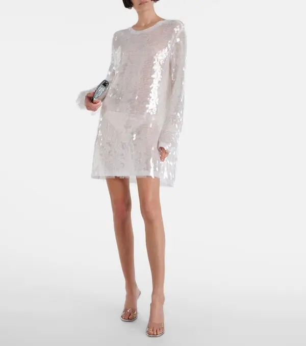 Norma Kamali Sequined Minidress