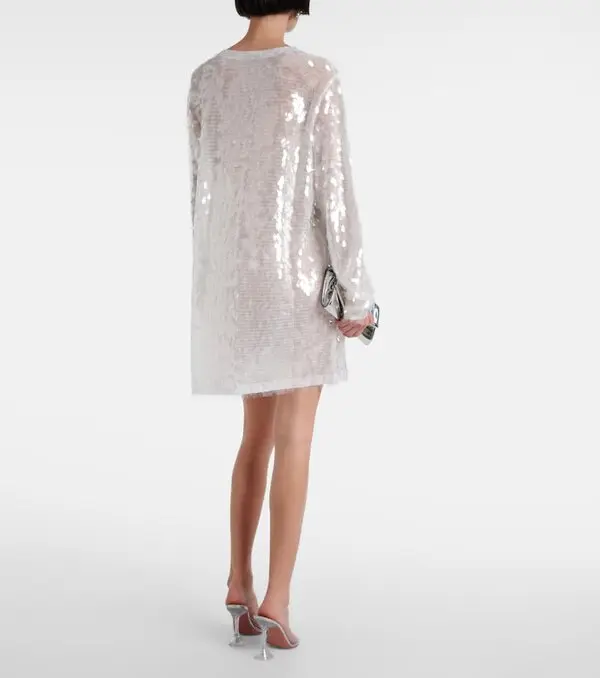Norma Kamali Sequined Minidress