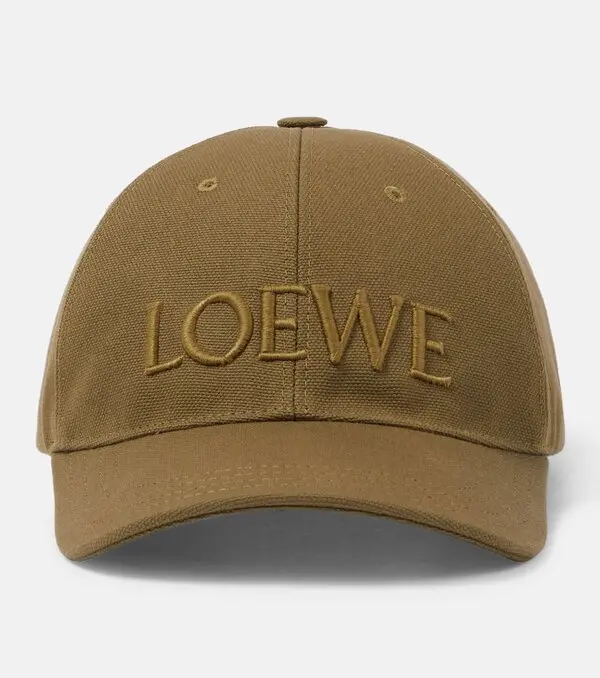 Loewe Logo Canvas Baseball Cap