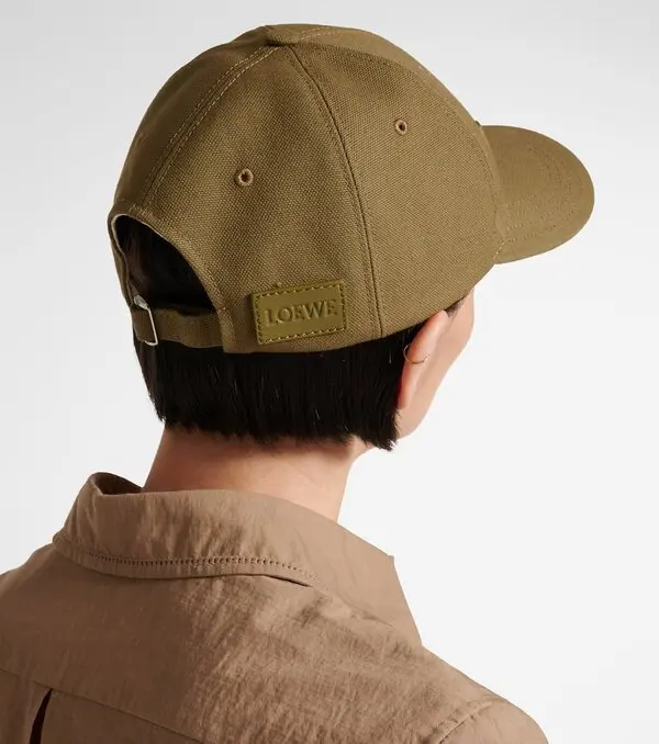 Loewe Logo Canvas Baseball Cap