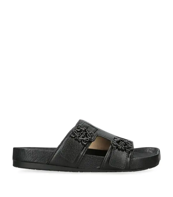 Loewe Leather Ease Sandals