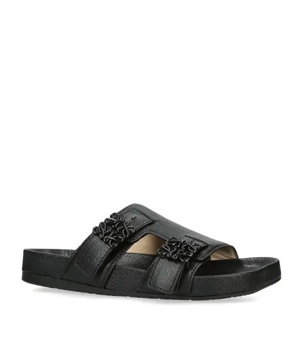 Loewe Leather Ease Sandals