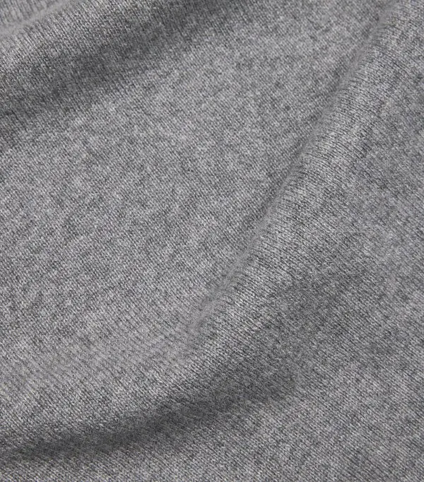 LARDINI Cashmere Rollneck Sweater - Grey