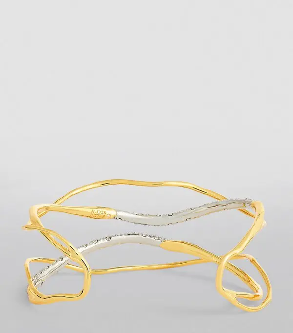 Alexis Bittar Plated Solanales Cuff - Gold
