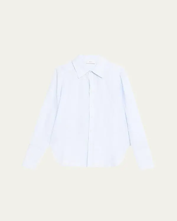 A.L.C. Aiden Linen Button-down Top