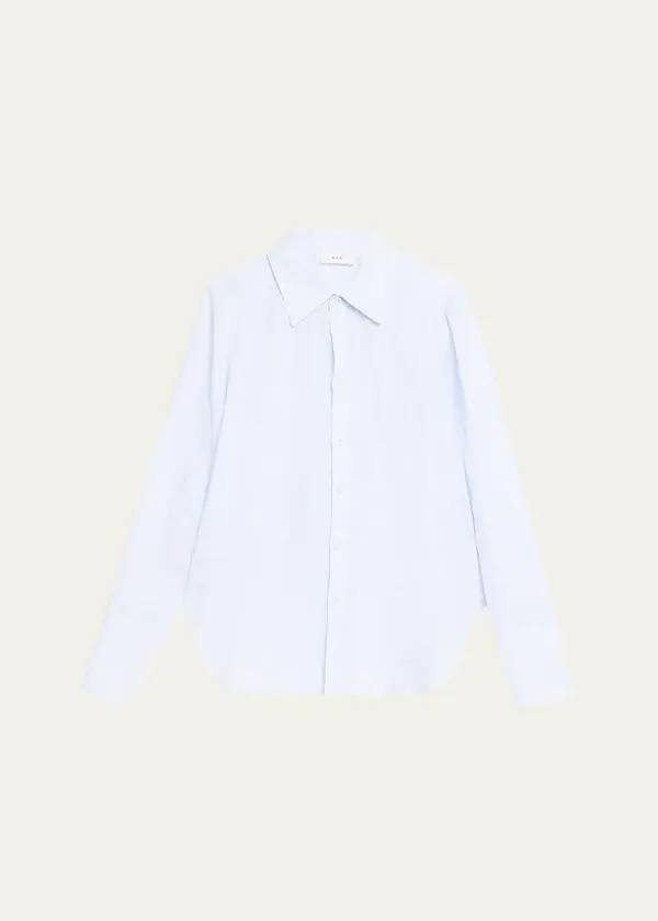 A.L.C. Aiden Linen Button-down Top