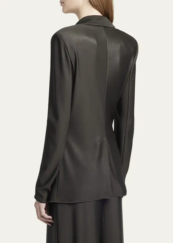 Giorgio Armani Double Jersey Blazer Jacket