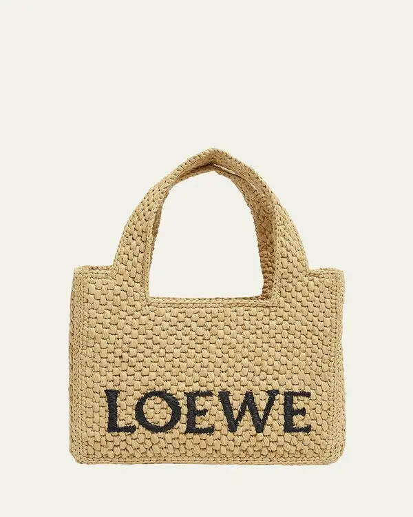 Loewe X Paula's Ibiza Mini Tote Bag - Natural