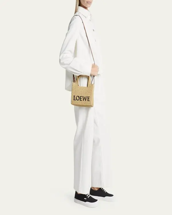 Loewe X Paula's Ibiza Mini Tote Bag - Natural