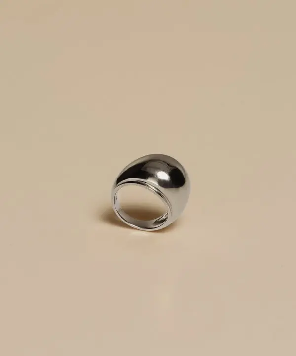 Jenni Kayne Felix Dome Ring - White Gold