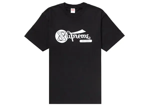 Supreme Records Tee Shirt - Black