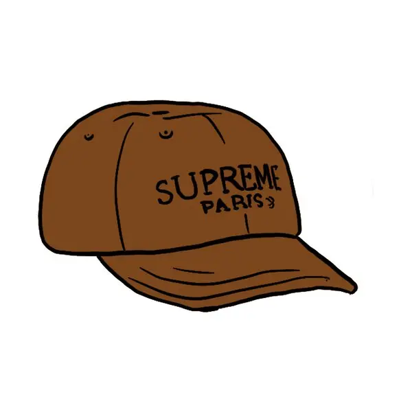 Supreme Suede 6-panel Cap - Brown