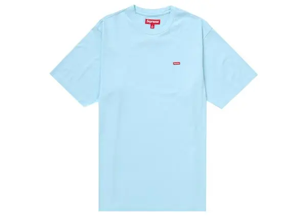 Supreme Small Box Tee Shirt - Light Blue