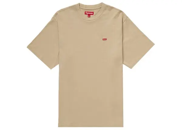 Supreme Small Box Tee Shirt - Tan
