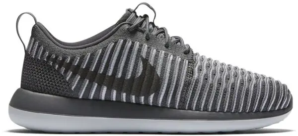 Nike Roshe Two Flyknit - Dark Grey/pure Platinum