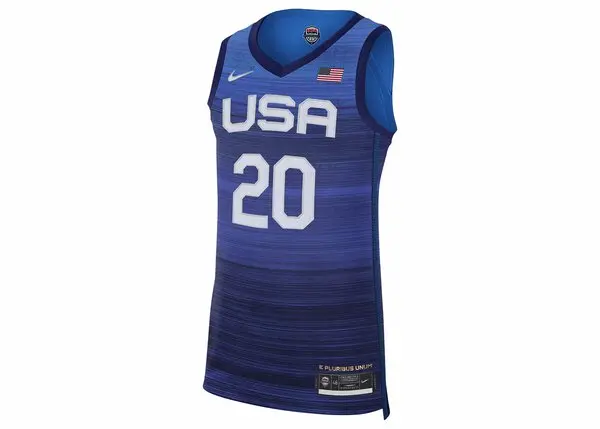 Nike Team Usa 2020 Road Vaporknit Authentic Jersey - Blue