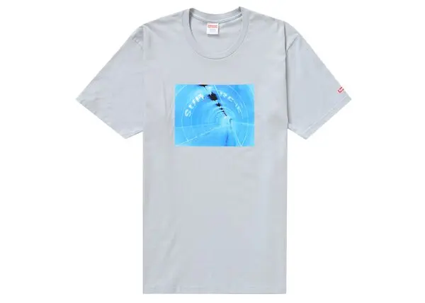 Supreme Tunnel Tee Shirt - Cement Grey