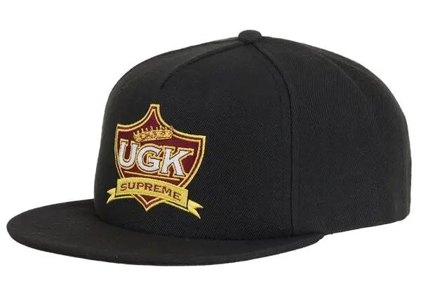 Supreme Ugk 5-panel Cap - Black