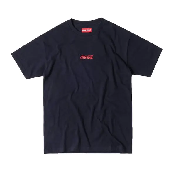 Kith Coca Cola Enjoy Tee Shirt - Navy Blue